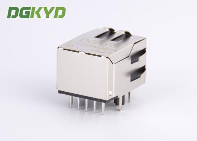 China 1 Magnetics integrado portuario RJ45 Jack With Transformer conector de Netowrk de 1000 megabits en venta