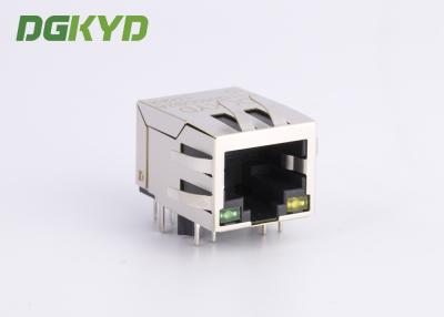 China 1 Magnetics integrado portuario RJ45 Jack With Transformer conector de Netowrk de 1000 megabits en venta