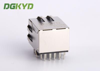 China Enchufe del filtro RJ45 del receptor de 10 Pin con la BASE interna del transformador 1000 del aislamiento en venta
