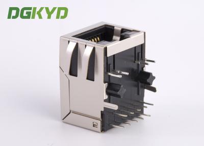 China Enchufe del filtro RJ45 del receptor de 10 Pin con la BASE interna del transformador 1000 del aislamiento en venta