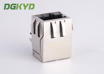 China Enchufe del filtro RJ45 del receptor de 10 Pin con la BASE interna del transformador 1000 del aislamiento en venta
