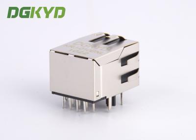 China Conector protegido del PWB del Magnetics Rj45 con el transformador integrado adaptable en venta