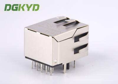 China de la base-tx de la etiqueta Lan 1000 abajo Rj45 Jack con el transformador magnético en venta