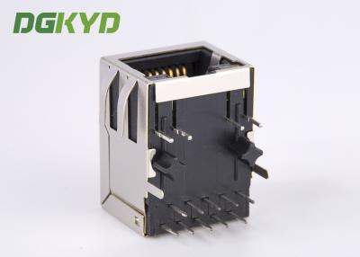China de la base-tx de la etiqueta Lan 1000 abajo Rj45 Jack con el transformador magnético en venta