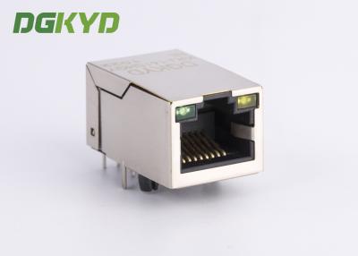 China conector magnético 8P8C RJ45 del megabit 100Mb con el transformador para el puente neto en venta