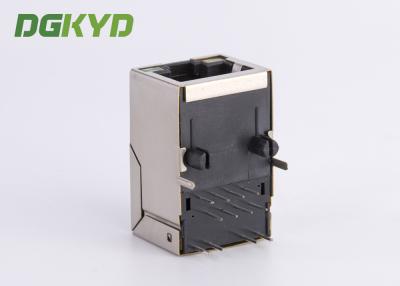 China conector magnético 8P8C RJ45 del megabit 100Mb con el transformador para el puente neto en venta