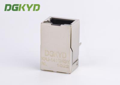China conector magnético 8P8C RJ45 del megabit 100Mb con el transformador para el puente neto en venta