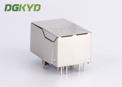 China conector magnético 8P8C RJ45 del megabit 100Mb con el transformador para el puente neto en venta