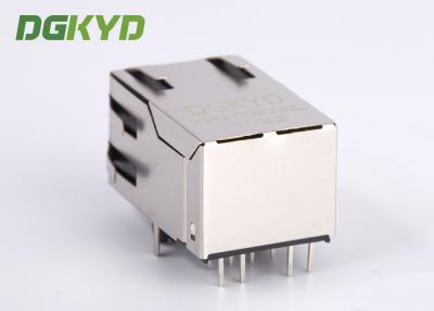 Cina Il singolo porto 100 BASE-T ha integrato il RJ45 magnetico Jack Shielded With Y/G LED in vendita