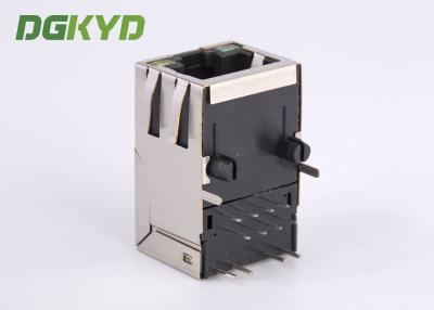 Cina Il singolo porto 100 BASE-T ha integrato il RJ45 magnetico Jack Shielded With Y/G LED in vendita