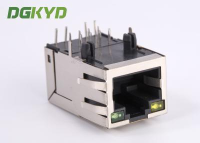 Cina Il singolo porto 100 BASE-T ha integrato il RJ45 magnetico Jack Shielded With Y/G LED in vendita