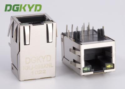 Cina Il singolo porto 100 BASE-T ha integrato il RJ45 magnetico Jack Shielded With Y/G LED in vendita