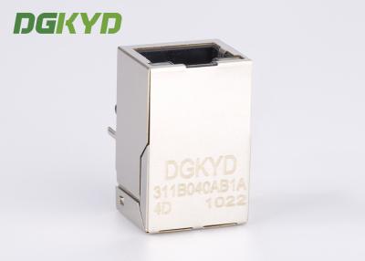 China puerto Ethernet del enchufe modular RJ45 del Magnetics 100BASE con el transformador discreto en venta