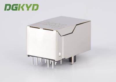 China puerto Ethernet del enchufe modular RJ45 del Magnetics 100BASE con el transformador discreto en venta