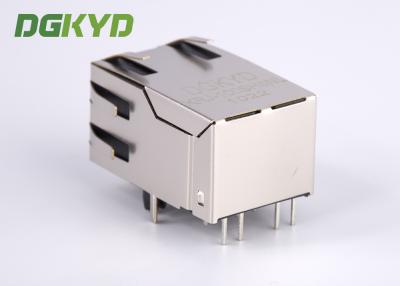 China 1x1 escogen el enchufe modular manetic G/Y del gato 5 del conector 100Mb de Ethernet del puerto RJ45 llevado en venta