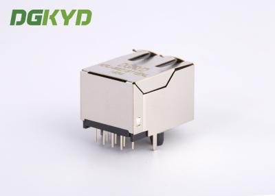 China el golpecito de la longitud de 21.3m m abajo del RJ45 protegió el conector sin el transformador para la tarjeta neta en venta