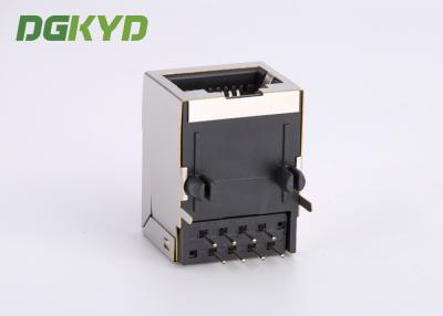 China el golpecito de la longitud de 21.3m m abajo del RJ45 protegió el conector sin el transformador para la tarjeta neta en venta
