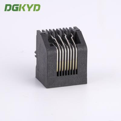 China 10/100/1000 zócalo del enchufe de Ethernet del conector 8p8c de la red de la base-TX RJ45 en venta