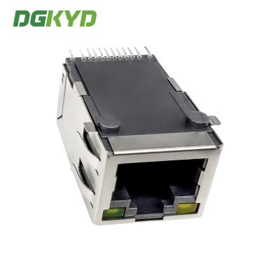 Китай Плита регулировки основания-T DGKYD311B083DA1A7S009 SMT RJ45 магнитная Джек 100 с СИД продается