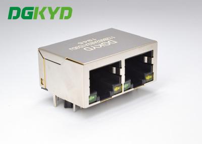 China Puerto RJ45 de Jack modular el 100M BASE-T 1x2 2 en venta