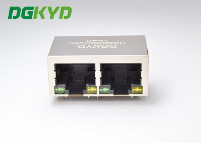 China Puerto RJ45 de Jack modular el 100M BASE-T 1x2 2 en venta
