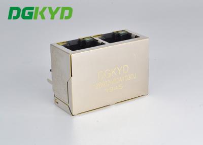 China Puerto RJ45 de Jack modular el 100M BASE-T 1x2 2 en venta