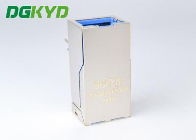 China El gigabit de 12 Pin integró el conector pescado con caña RJ45 de filtración 10Gbit/S en venta