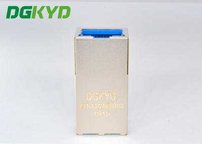 China El gigabit de 12 Pin integró el conector pescado con caña RJ45 de filtración 10Gbit/S en venta