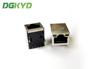 China Sola ETIQUETA portuaria RJ45 ENCIMA del conector de la red con el LED en venta