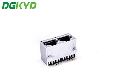 China Ethernet Jack For Printed Circuit Board de 1X2 8P8C TAB Down RJ45 en venta