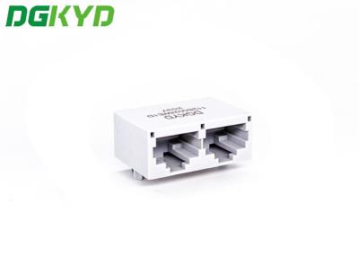 China Ethernet Jack For Printed Circuit Board de 1X2 8P8C TAB Down RJ45 en venta