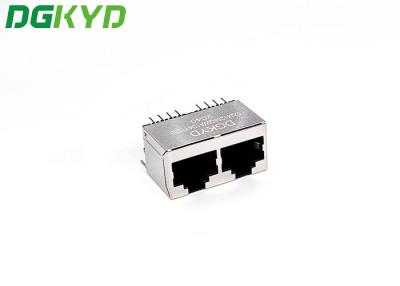 China 180 conector modular de Ethernet RJ45 del grado 1X2 en venta