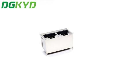 China 180 conector modular de Ethernet RJ45 del grado 1X2 en venta