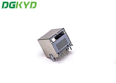 China conector de Ethernet de 1X2 8P8C RJ45 sin el filtro en venta