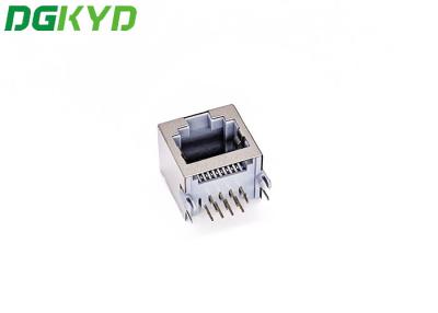China conector de Ethernet de 1X2 8P8C RJ45 sin el filtro en venta