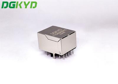 China Modular Single Port RJ45 Gigabit Connector With Filter Outlet for sale