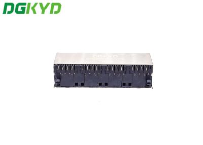 China Conector modular de la UL 94V-0 1X4 RJ45 180 grados sin el filtro en venta