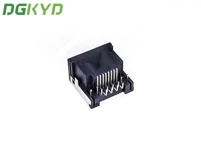 China El solo RJ45 portuario protegió el conector G/el conector 8 Pin Sinking Plate 4,3 del zócalo de Fu RJ45 en venta