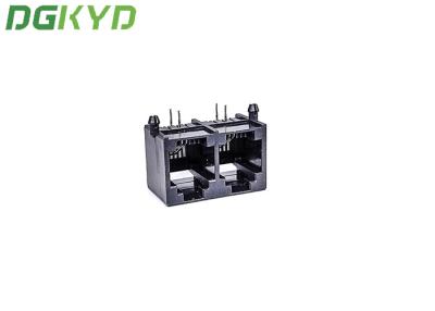 Cina Incavo nero di plastica del porto di rete RJ11 6p6c senza trasformatore in vendita