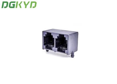 Cina Incavo nero di plastica del porto di rete RJ11 6p6c senza trasformatore in vendita