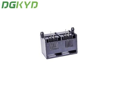 Cina Incavo nero di plastica del porto di rete RJ11 6p6c senza trasformatore in vendita