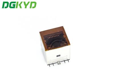 China Rj45 filtro protegido portuario multi del Poe de la comunicación del PWB del conector 8p12c en venta