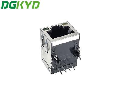 China Conector estándar RJ45 de DGKYD211B018FD2A4D con 8Pin ligero y que protege el 100M Integrated Filter en venta