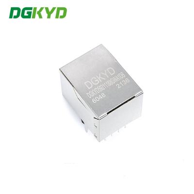 China Conector 1X1 8P8C 30U del puerto de red RJ45 recto-en con el conector que protege ligero en venta