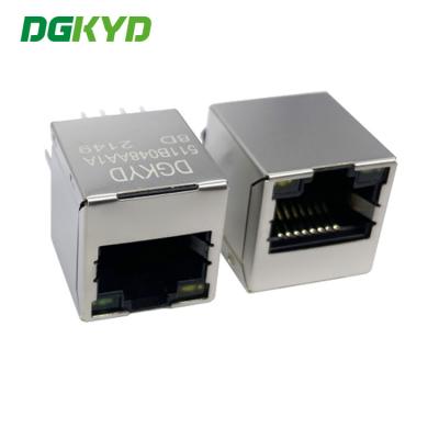중국 빠른 통합 필터링 스트레이트 - Rj45 잭 커넥터 8PIN 판매용