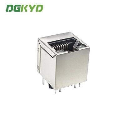 China Conector de Ethernet del grado RJ45 de DGKYD511B109AB2A1D 1X1 180 con el LED en venta