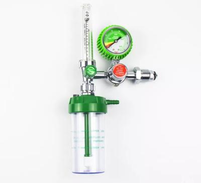 Cina Flussometro medico d'ottone cromato del regolatore di pressione dell'ossigeno per il cilindro 15L/Min in vendita