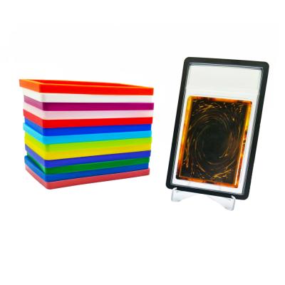 China Multi-color Card Slab Bumper Graded Card Silicone Shield Slab Guard Perfect Fit for PSA Slab Bumper for sale