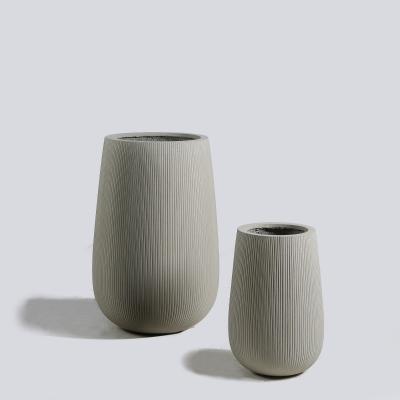 China Hand Carved GRC Planter Pots Frost Resistant Character With Ancients Style for sale