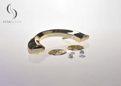 Chine Manches de cercueil en plastique en forme de demi-lune Durable avec fil d'acier à l'intérieur P9009 à vendre